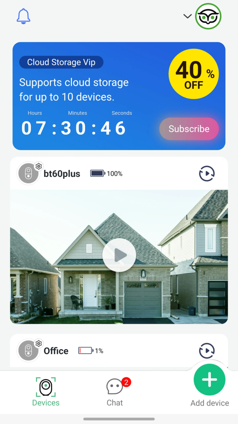 Seeing App – See, hear, And speak to visitors from anywhere