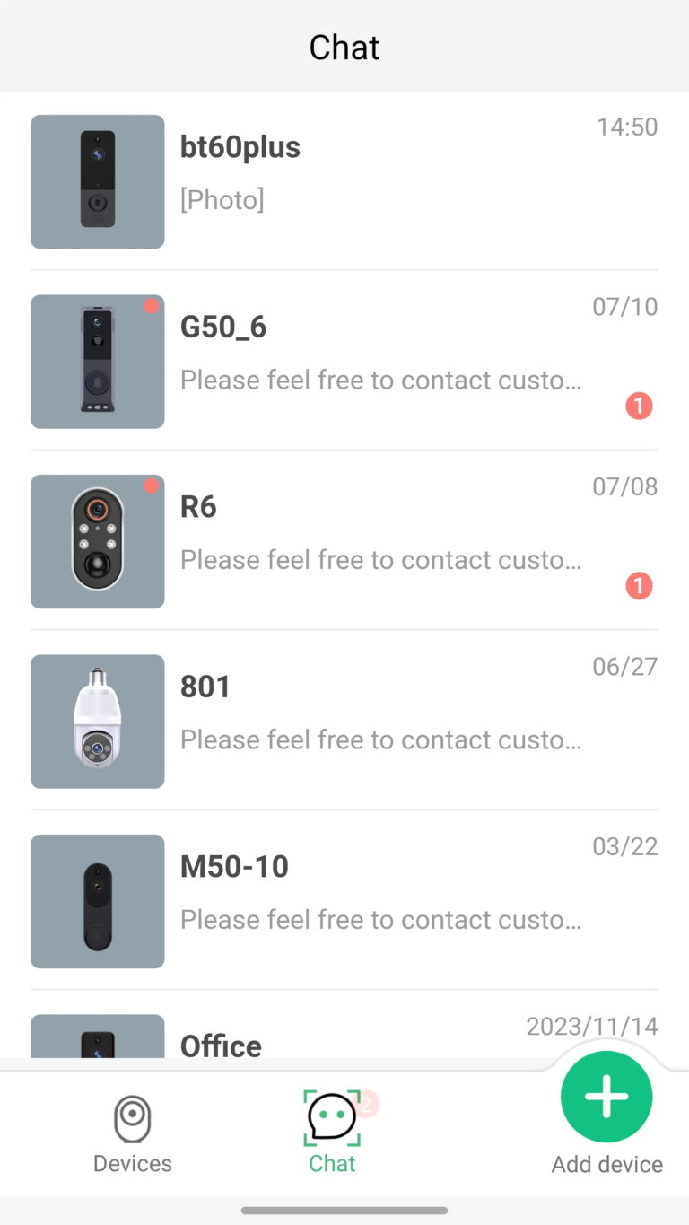 Seeing App – See, hear, And speak to visitors from anywhere